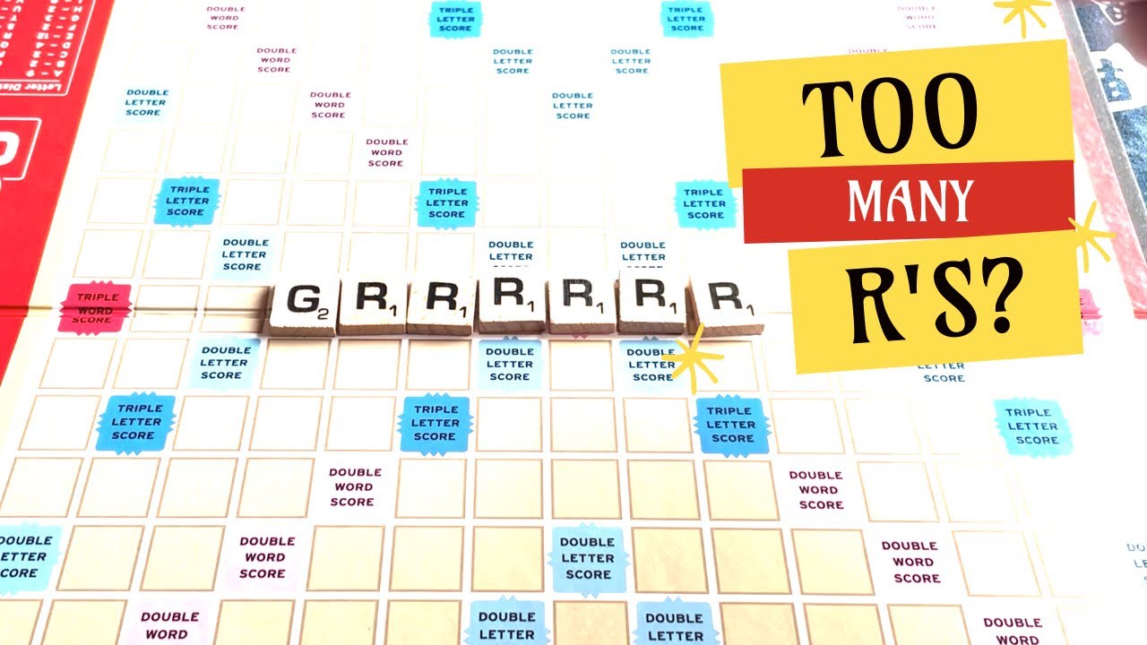 22 Scrabble Words With 3 R's to Win Your Next Game 📚 - YouTube