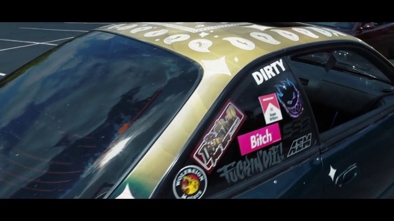 Custom Decals on Customers S14 - YouTube