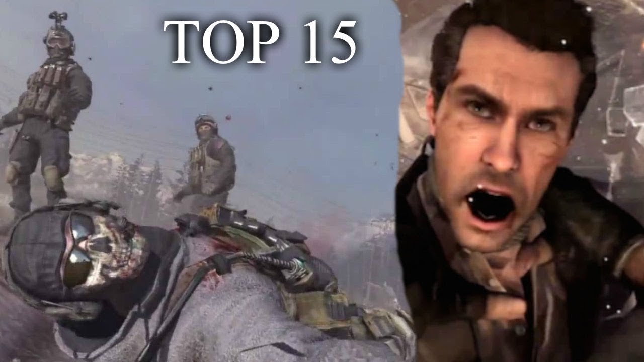 Call of Duty 4 Modern Warfare - All Death Scenes / Brutal Kills and ...