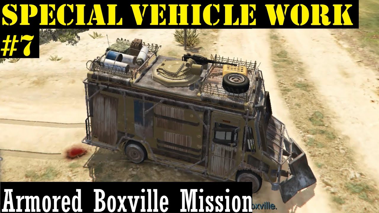 Gta Online - Armored Boxville Mission / Special Vehicle Work 7 - Maze ...
