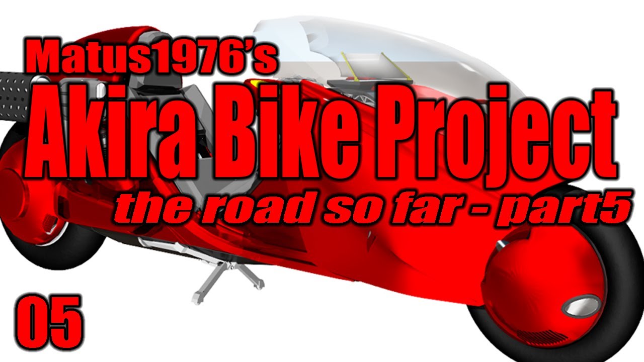The Akira Bike Project-05-the road so far-part 5. Designing and ...