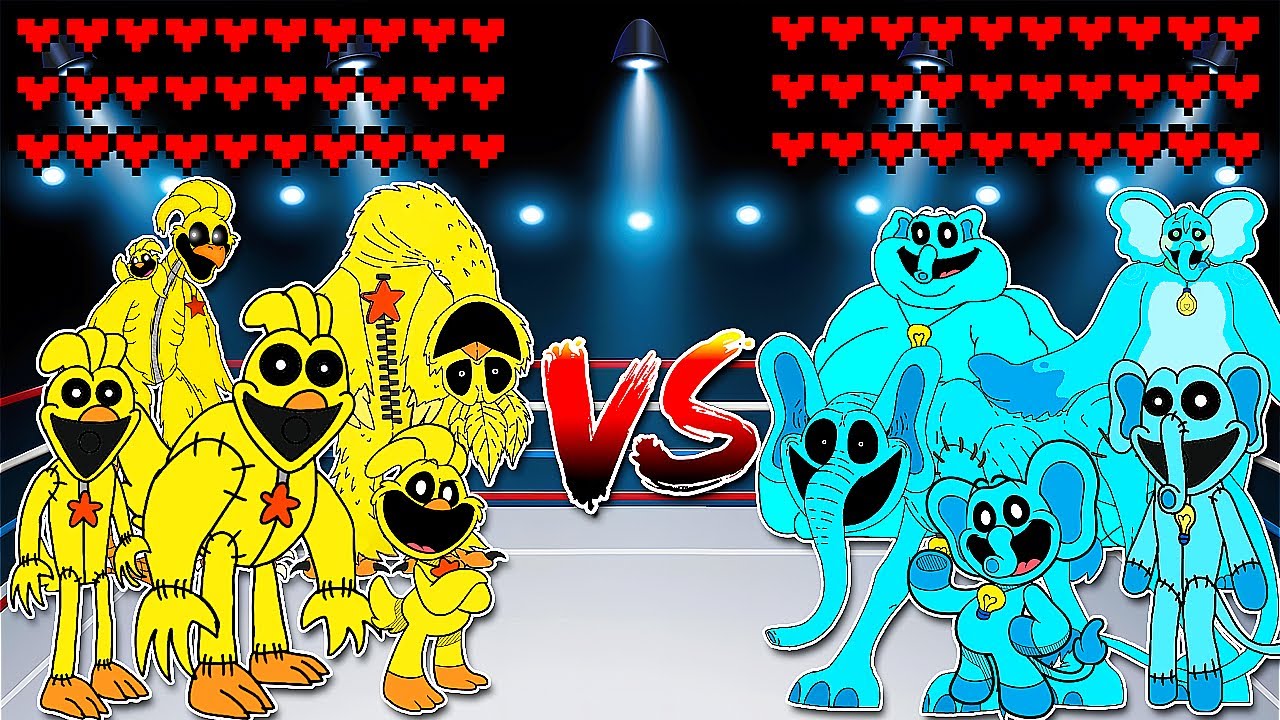 Kickin Chicken Monster Evolutions vs Bubba Bubbaphant Monster ...
