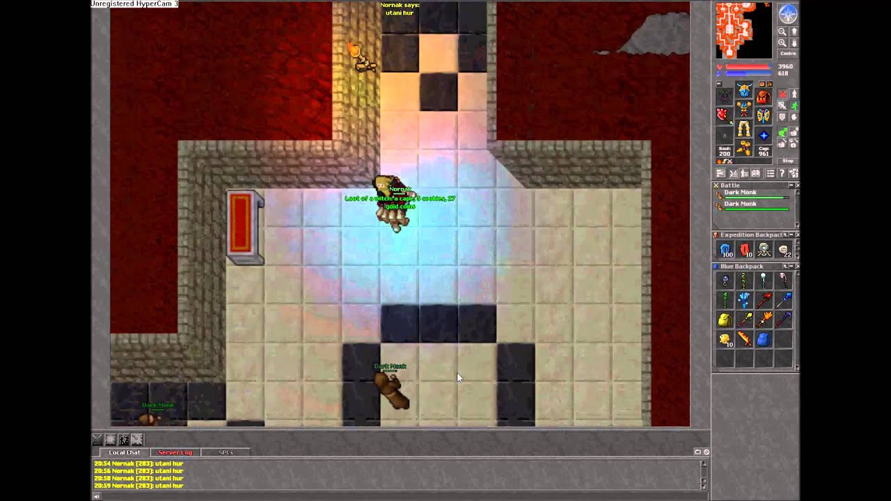 Tibia by; Biel - Fazendo Mage Addon (Wand) - YouTube