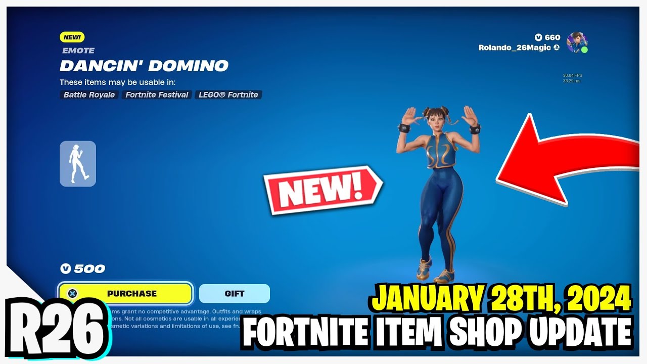 Fortnite Item Shop *NEW* TWO EMOTES! [January 28th, 2024](Fortnite ...