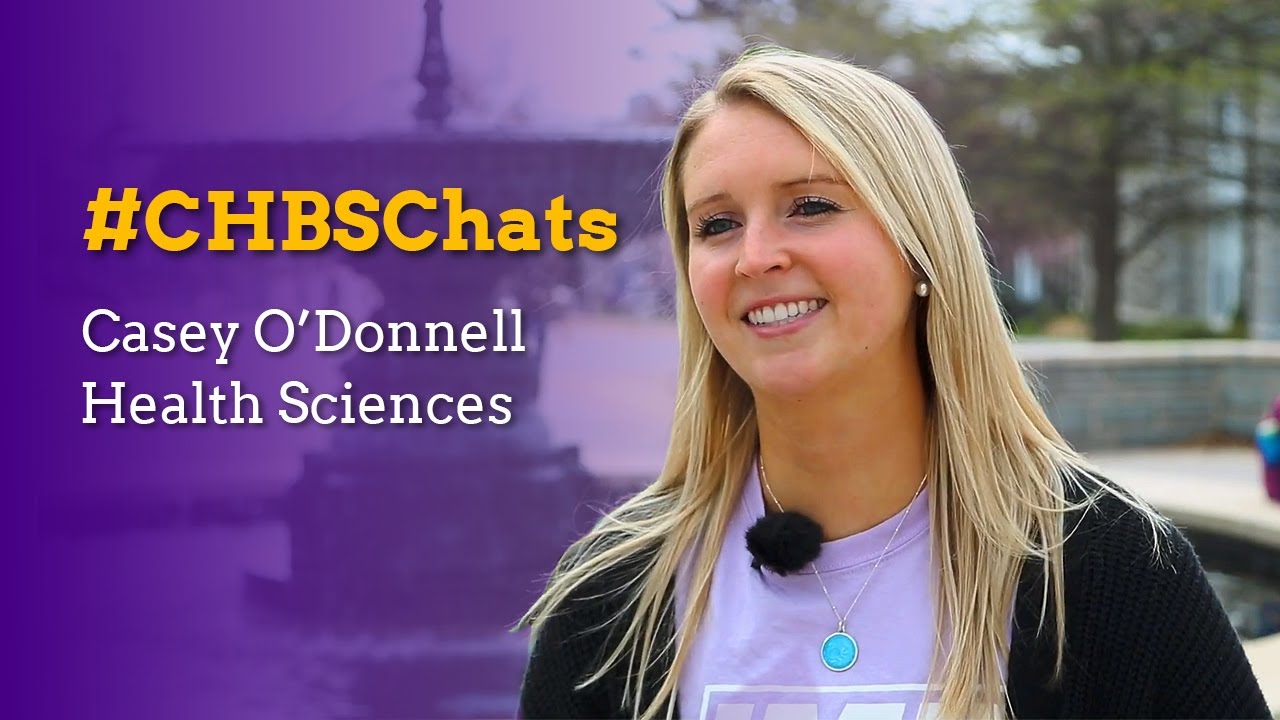 #CHBSChats with Casey O'Donnell about the JMU Health Sciences Major ...
