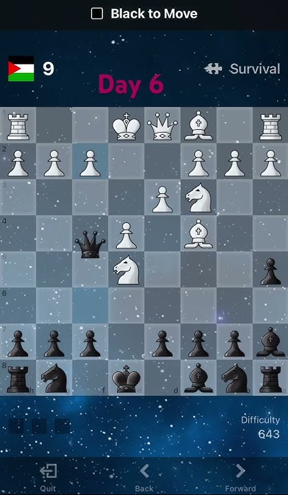 Chess Survival Puzzle Rush 6 Chess Chesscom Gaming Puzzle Brain