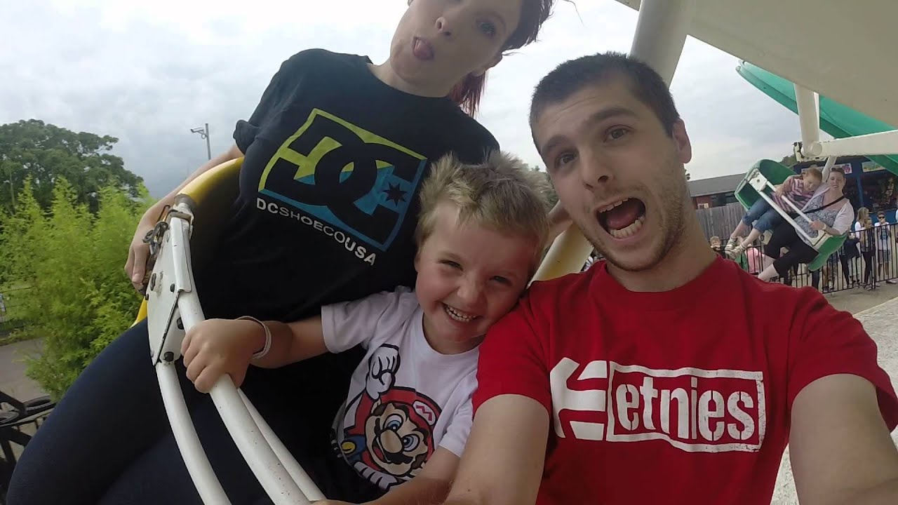 Paratrooper Umbrella ride at Wicksteed Park - YouTube