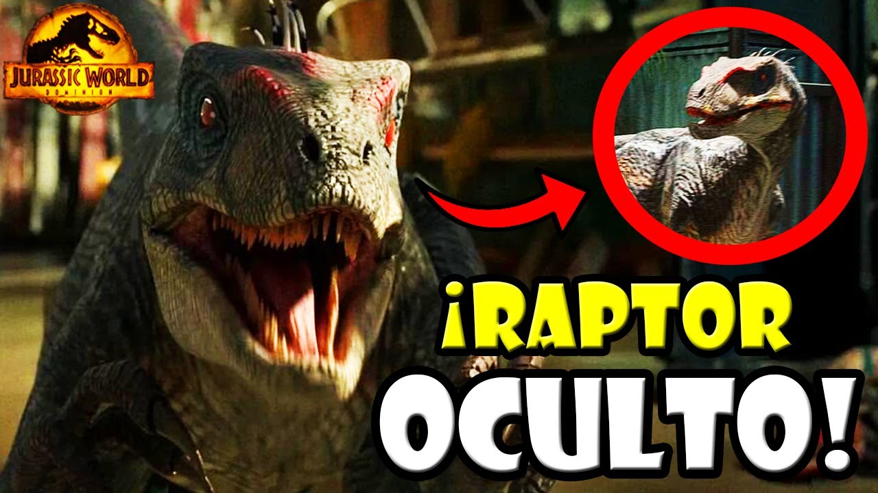 ¡EL VELOCIRAPTOR OCULTO QUE NO VISTE EN JURASSIC WORLD: DOMINION! - YouTube