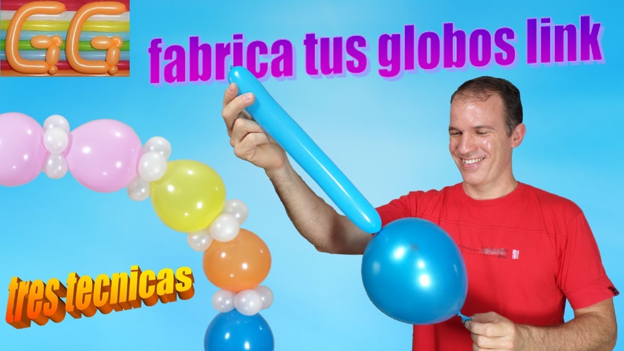 como hacer globos bipolo o Link O Loon - globoflexia - decoracion con ...