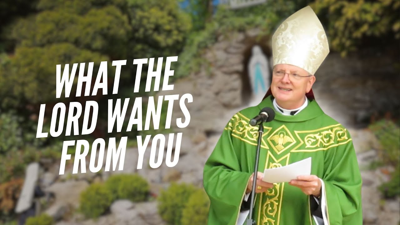 Archbishop Leo Cushley's Homily at the annual National Pilgrimage - YouTube