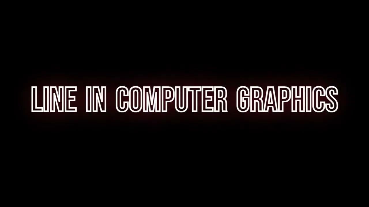 Write a program to draw a line in computer Graphics | line command ...