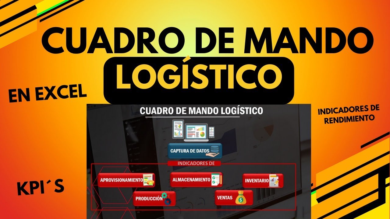 Cuadro de Mando Logístico en Excel -KPI´s- Dashboard - YouTube