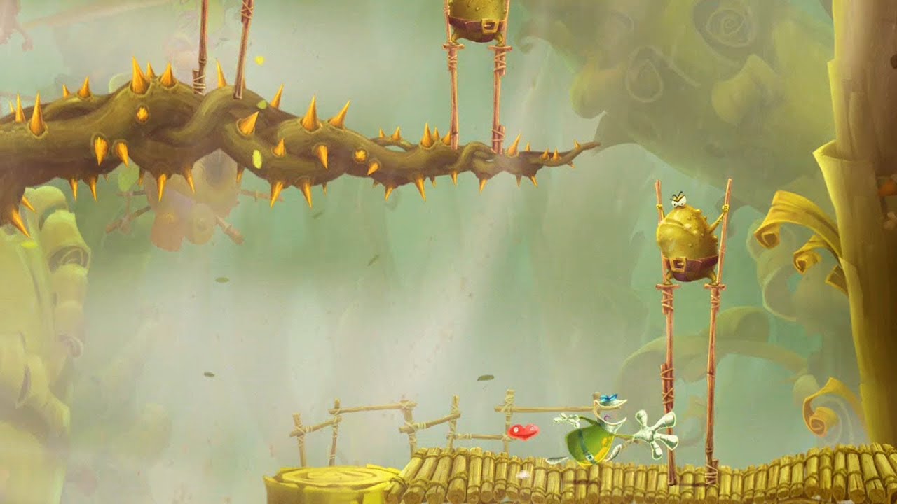 Wii U Gameplay - Rayman Legends (Toad Story) - YouTube