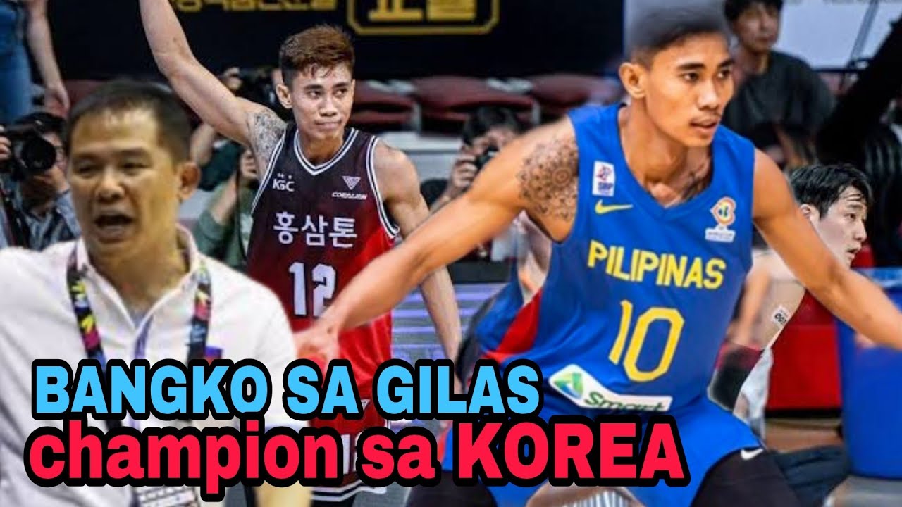 RENZ ABANDO-- From BANGKO SA GILAS TO KBL CHAMPION @HalSportsRep - YouTube