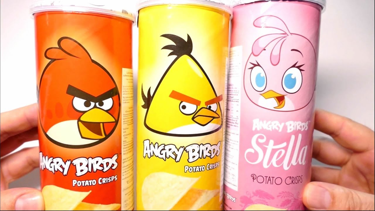 Angry Birds - Pringles Potato Crisps - YouTube