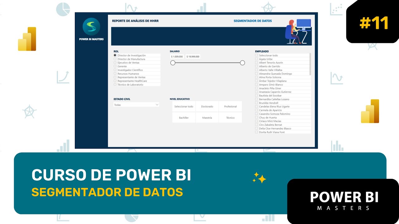 11 - Cómo Configurar Segmentadores de Datos en Power BI: Guía Completa ...