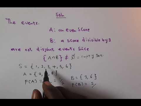 Addition Rule of Arbitrary Events, for any two Events that are not ...