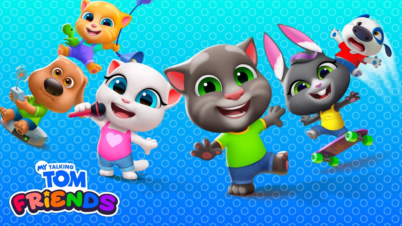 My Talking Tom Friends - FINALLY All Together! (Official Trailer) - YouTube