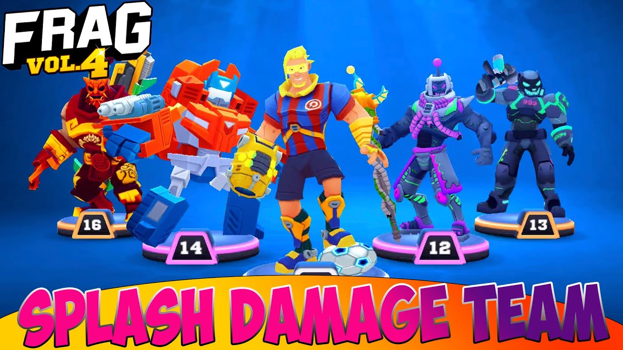 FRAG Pro Shooter - Splash damage Team🤗Gameplay Walkthrough🔥(iOS,Android ...