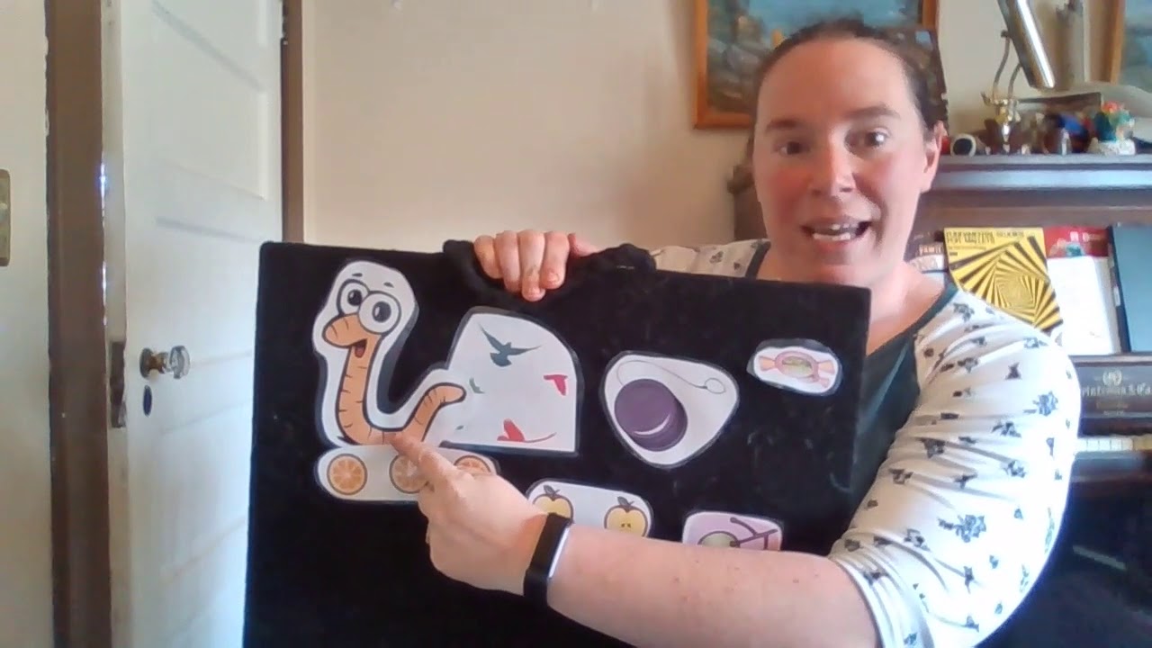 Herman the Worm felt board - YouTube