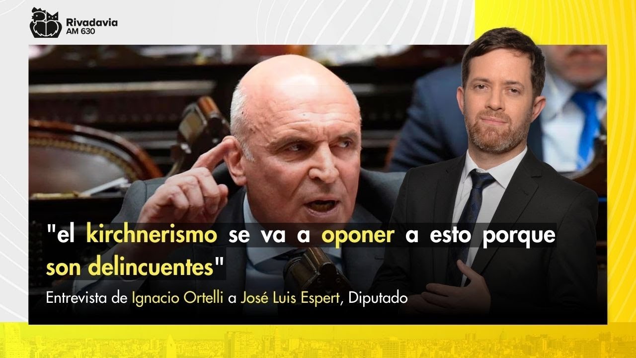 Nacho Ortelli con José Luis Espert: "Soy el candidato del Presidente en ...