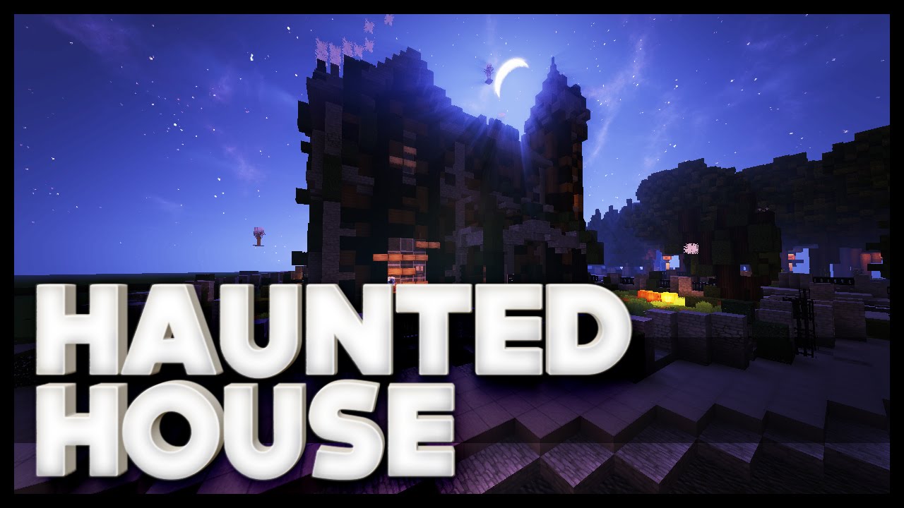 Minecraft - HAUNTED HOUSE - YouTube