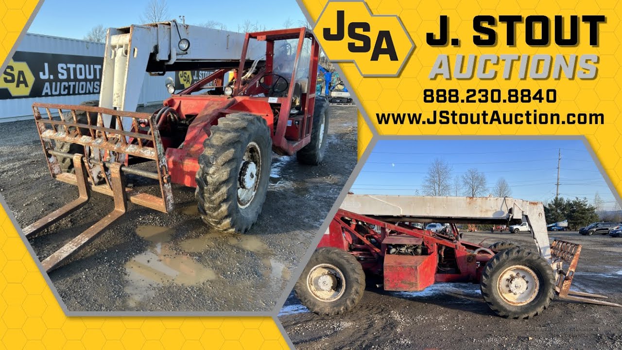 Loed 534 4x4 Telehandler - YouTube