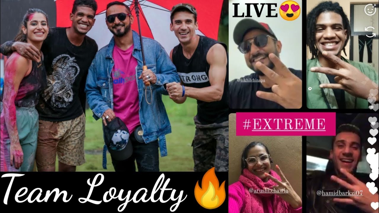 Hamid Barkzi Live With Nikhil Chinapa,Arushi Chawla,Michael Of Roadies ...