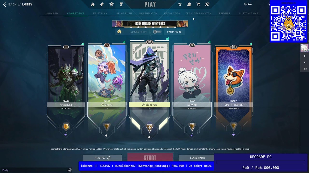 VALORANT NIGHT!! WIN STREAK KAH??? - YouTube