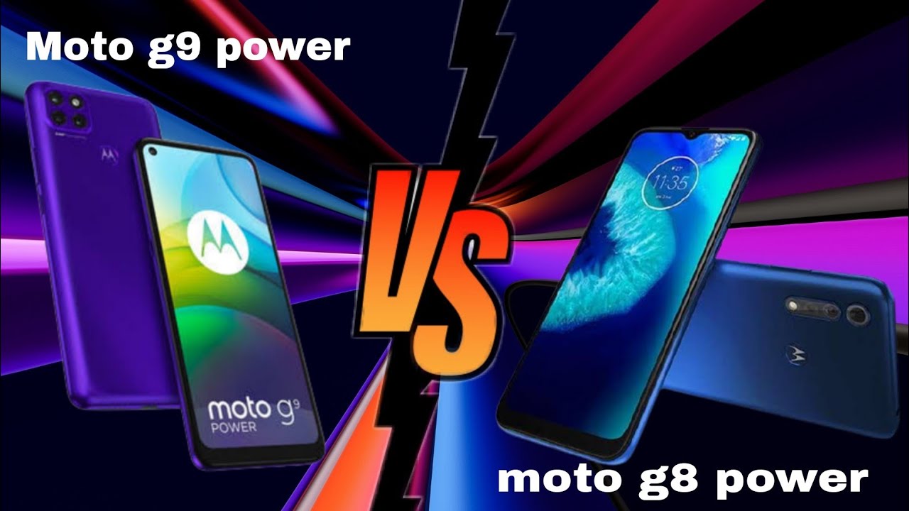 Motorola G9 Power vs Moto G8 Power - YouTube
