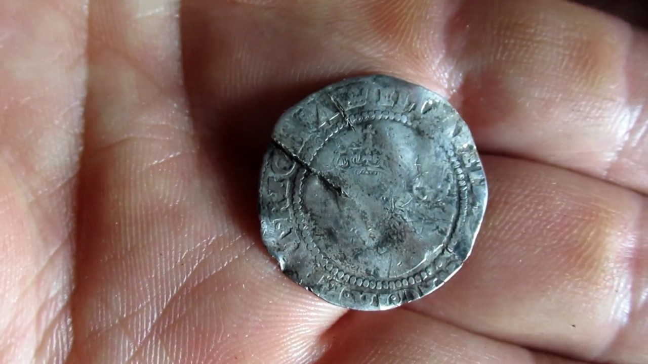 How To Straighten a Elizabeth 1st 1567 Silver Hammered Coin - YouTube