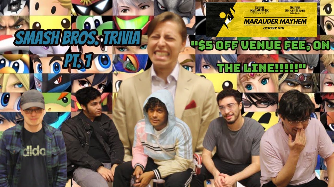 Super Smash Bros Trivia Part 1 $5 on the Line - YouTube