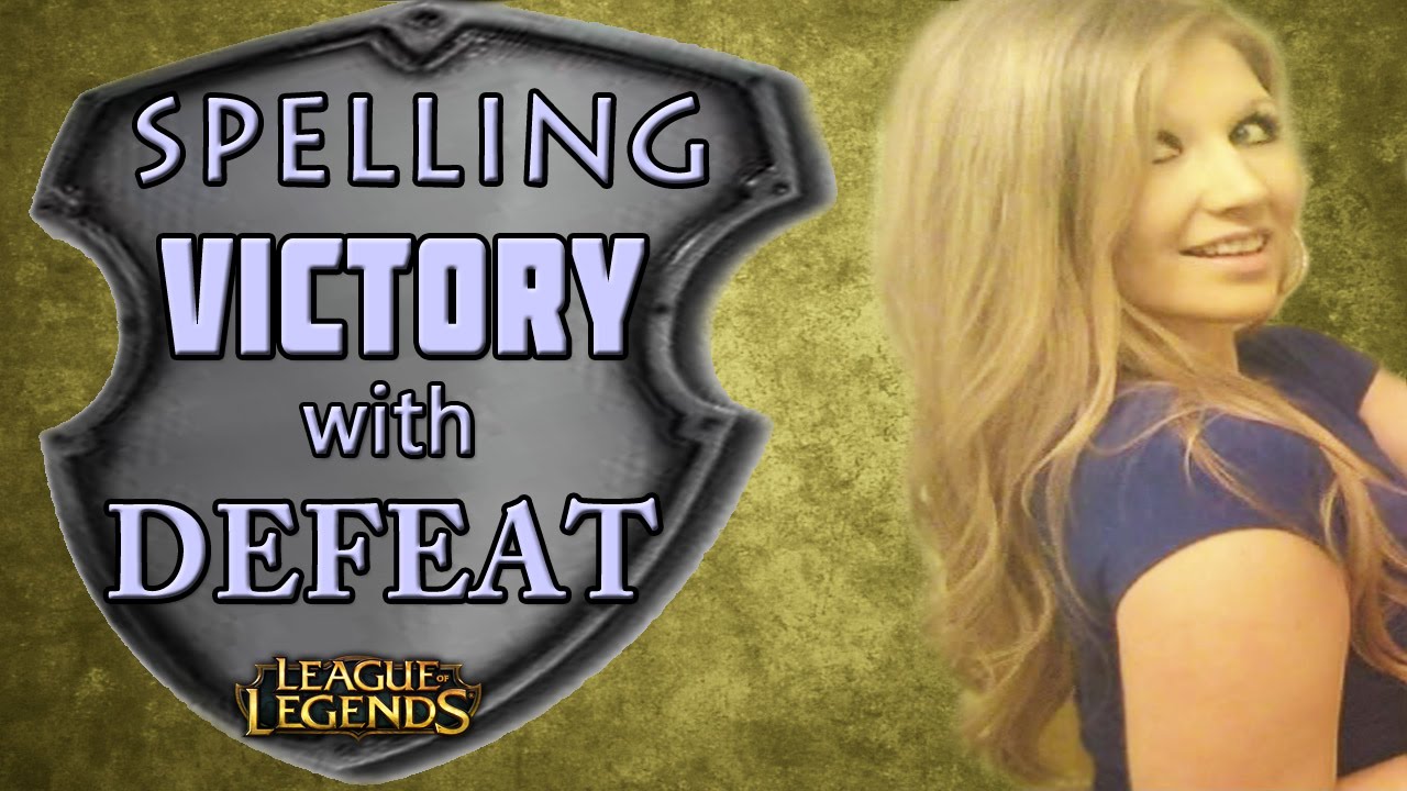Spelling VICTORY with DEFEAT - YouTube