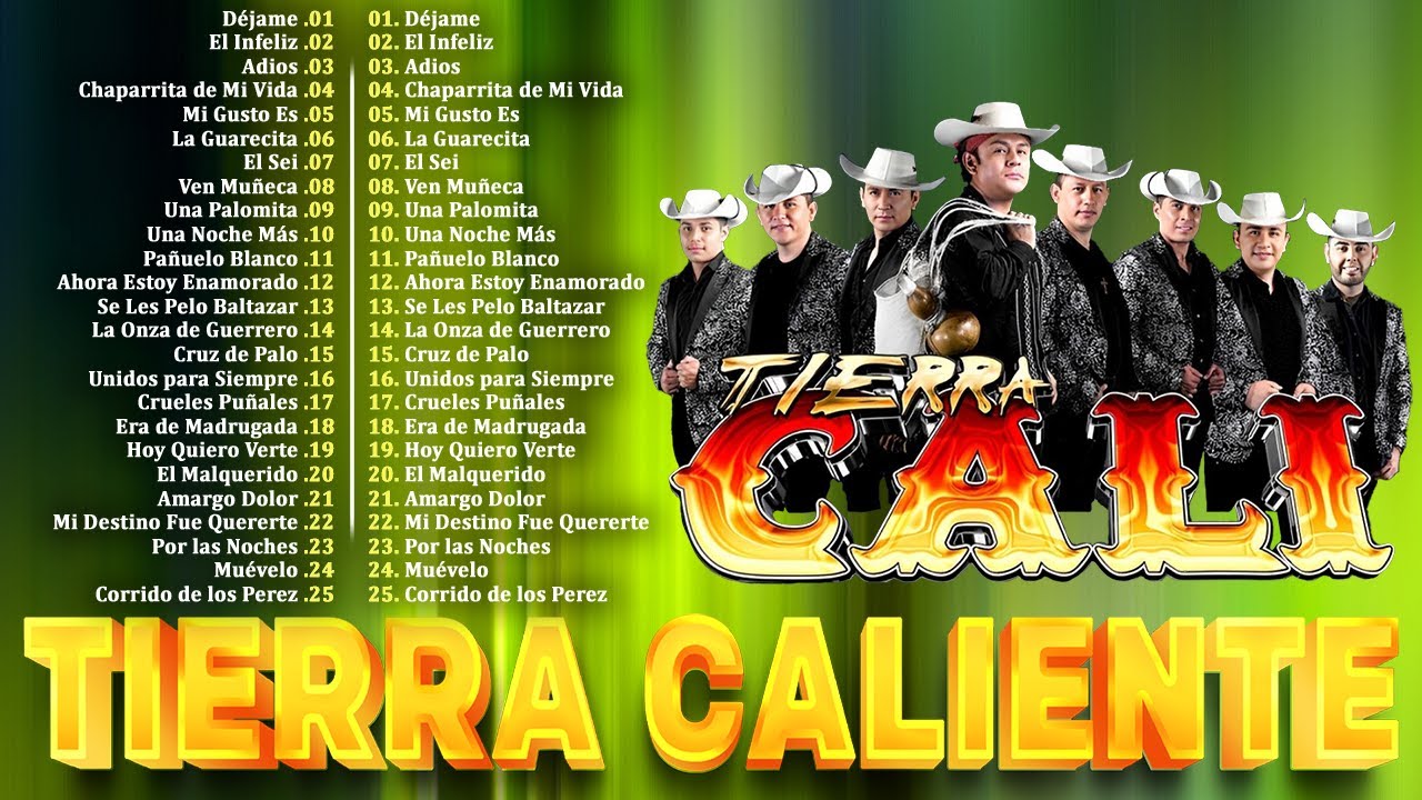 Tierra Cali Grandes Éxitos 🔥 Las Mejores 21 Canciones de Tierra Cali 🎵 ...