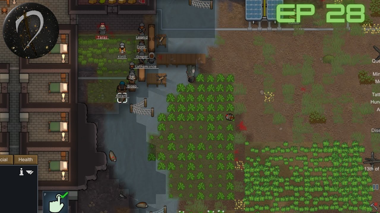 Rimworld Biotech Ep 28 Attack By River - YouTube