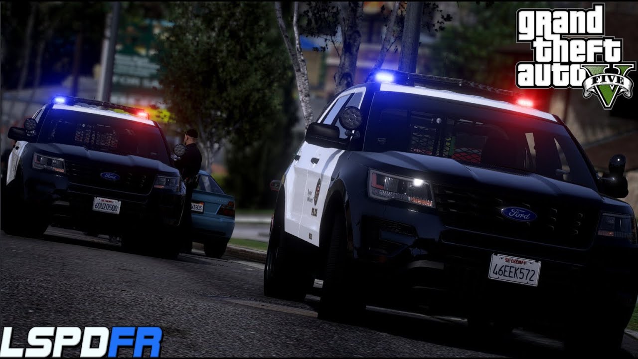 LSPDFR Ep.7| LAPD Patrol | Carjacking | Pursuit | Traffic Stops | Foot ...