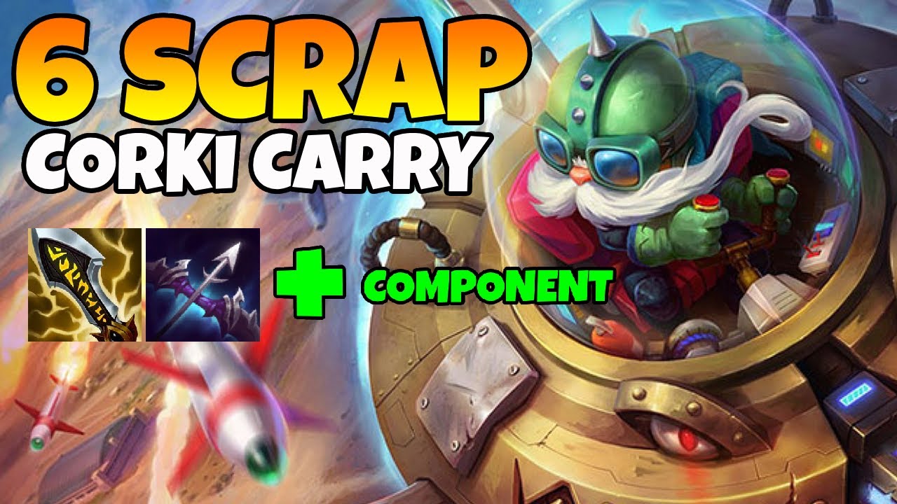 6 Scrap Corki comp is devistating! TFT SET 13 - YouTube