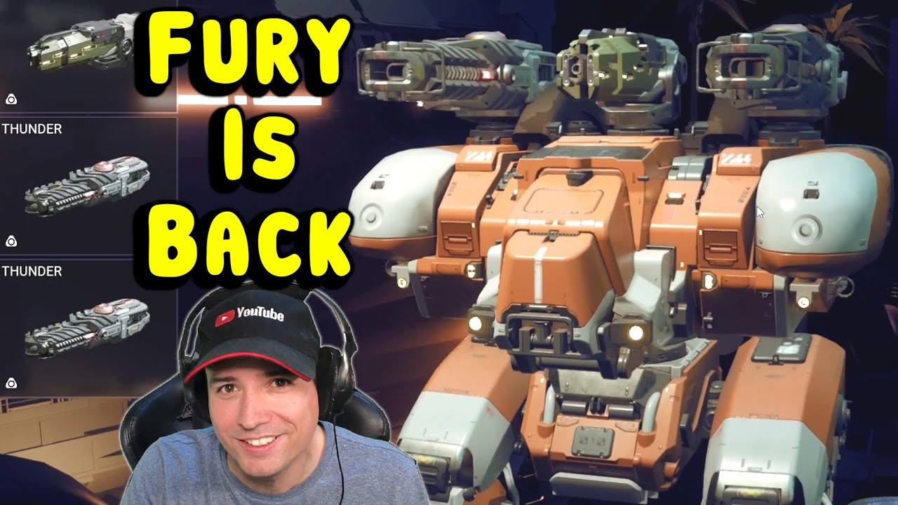 Reviving The FURY! War Robots: FRONTIERS Gameplay WRF - YouTube
