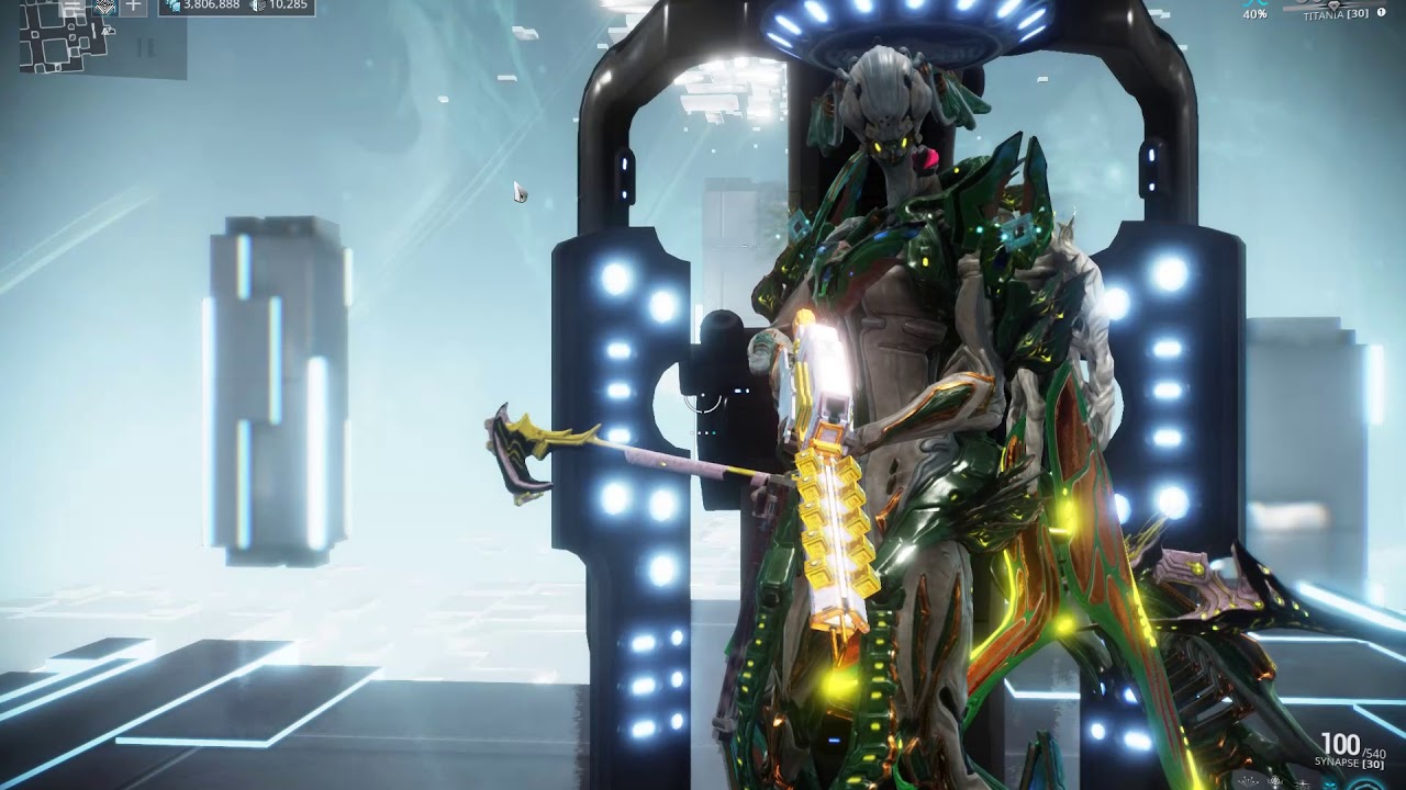 Warframe - titania 4th ability with various weapons - YouTube