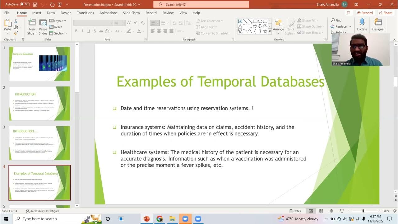 Temporal databases - YouTube