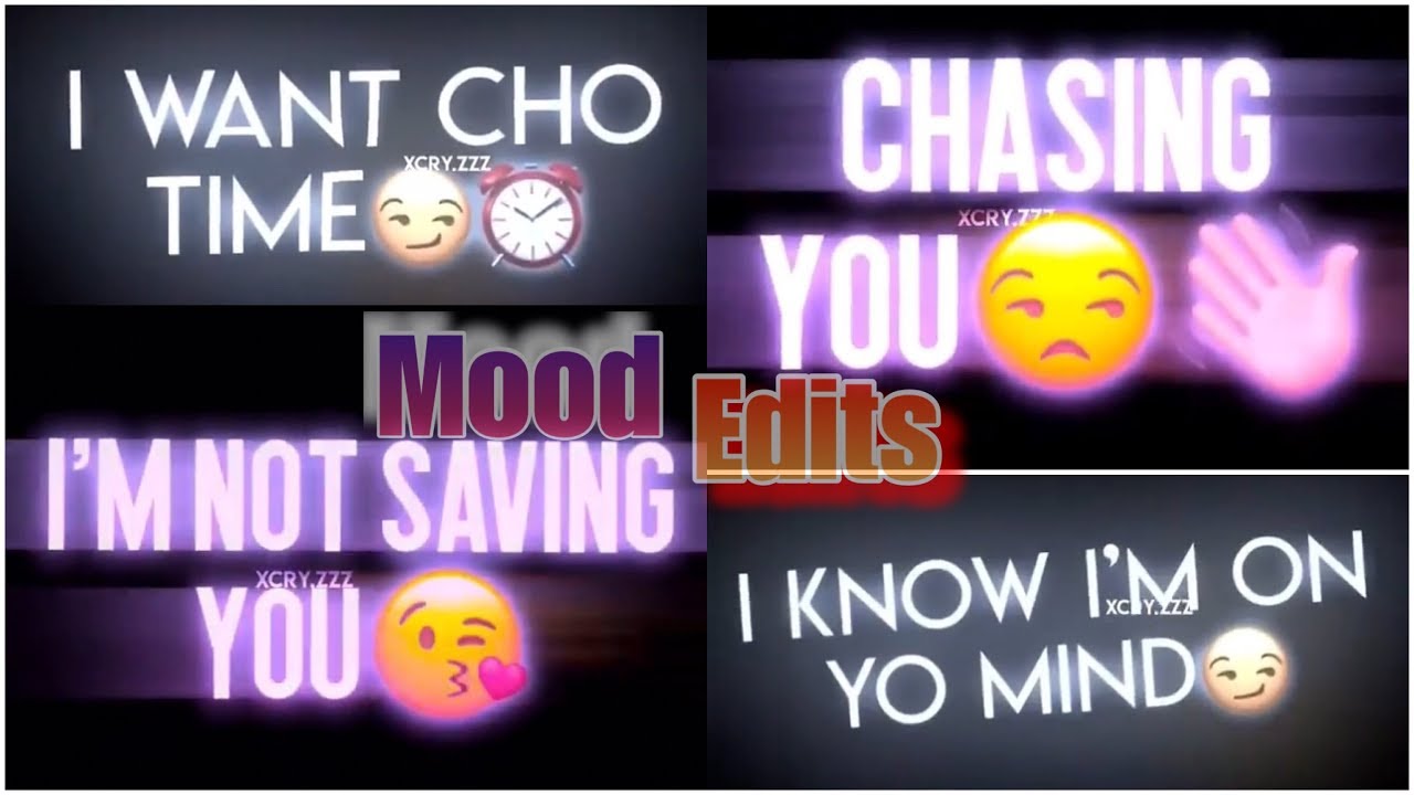 Mood edits - YouTube