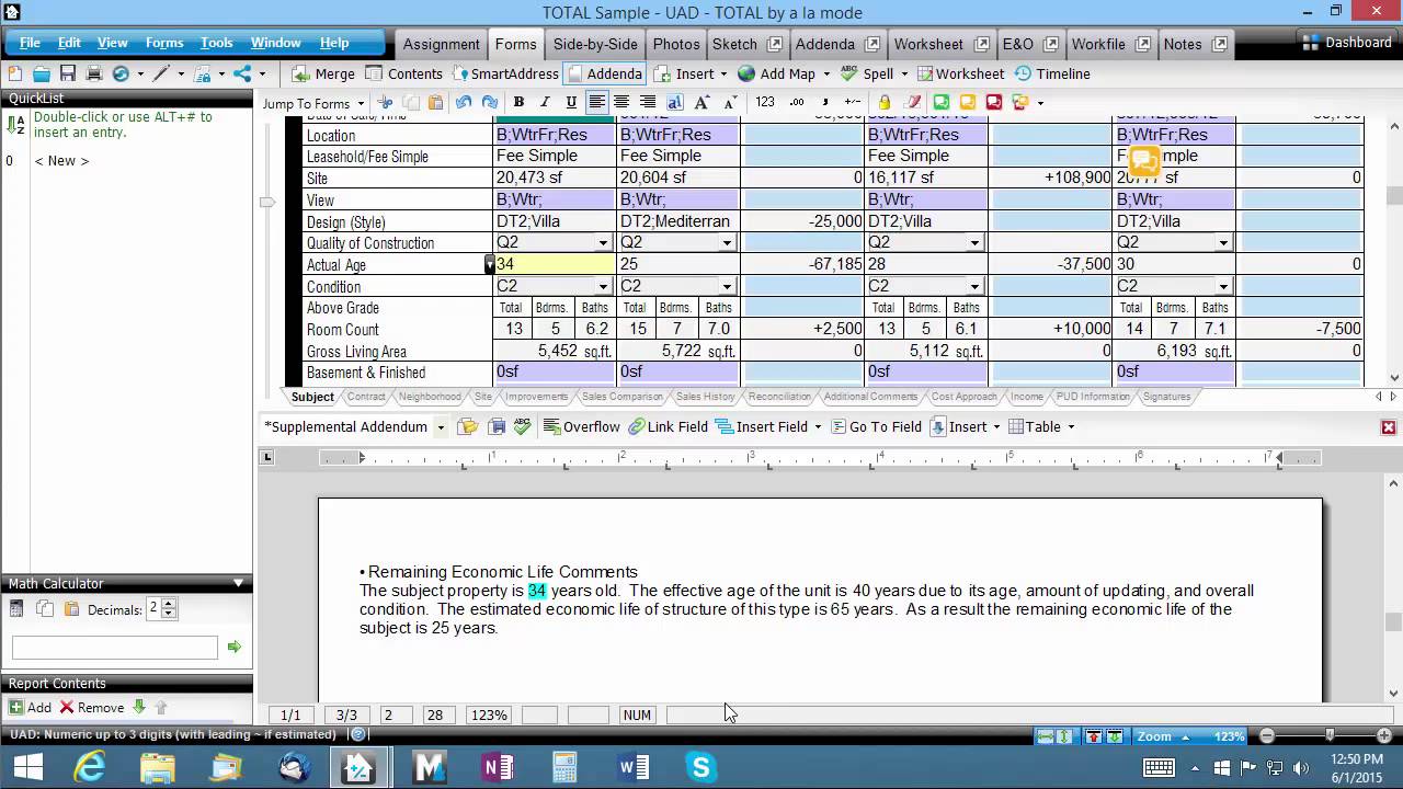 Getting Started: Linking report fields in the addenda - YouTube