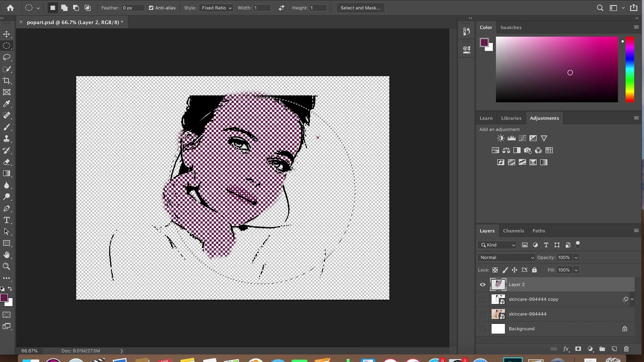 Adding a stroke to create your sticker outline - YouTube
