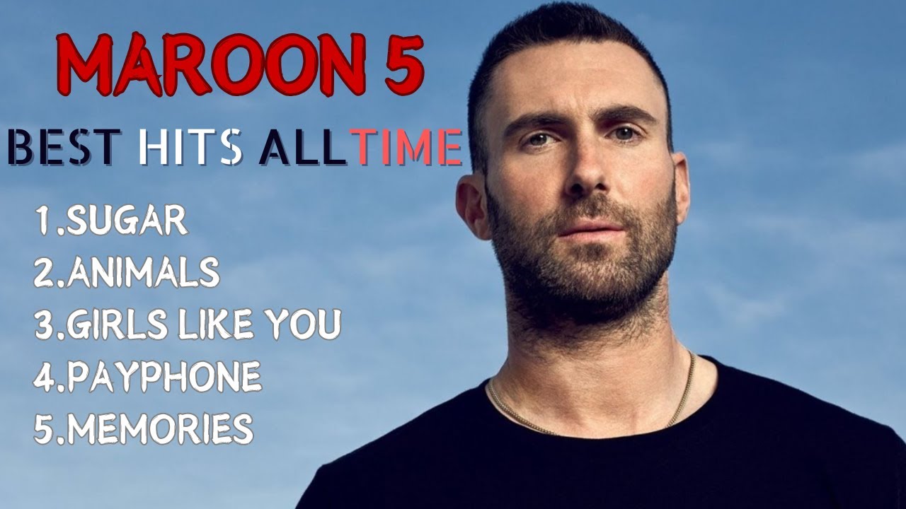 Top 5 Hits of Maroon 5 | Best of Maroon 5 Playlist - YouTube