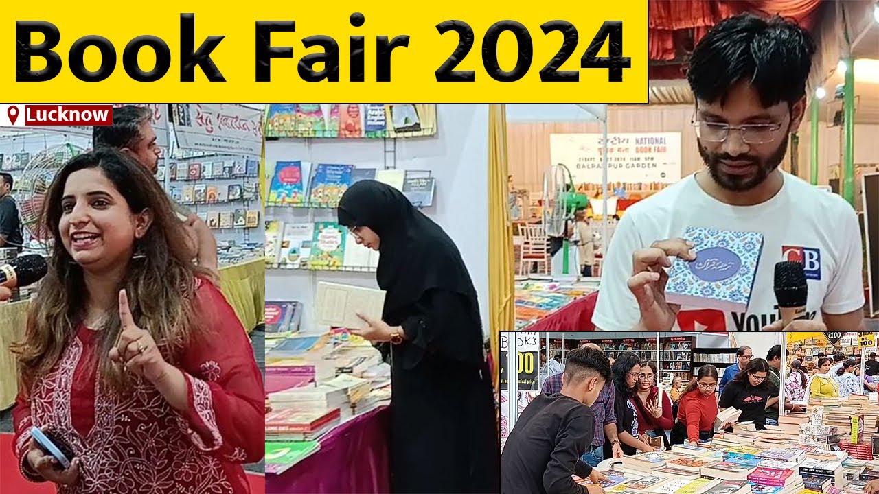 Book Fair 2024 Lucknow | लखनऊ किताब मेला 2024 | saleem azad - YouTube