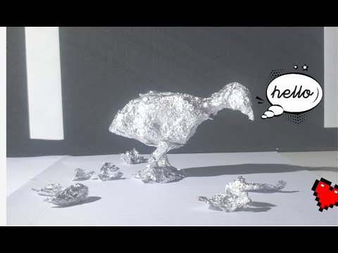Tin foil chicken (stop motion) - YouTube