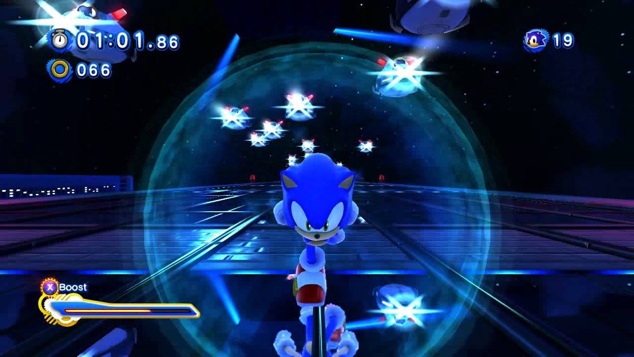 Sonic Generations 100% Walkthrough Part 22 - Speed Highway Modern - YouTube