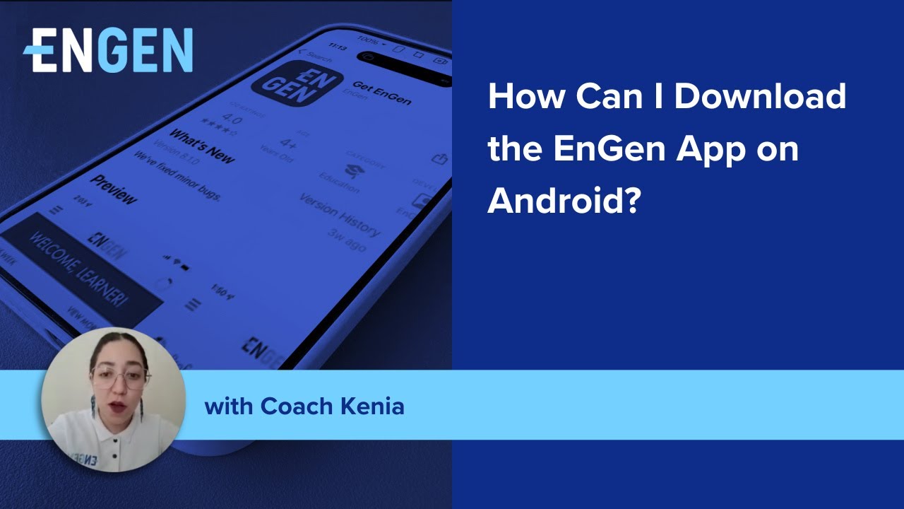 How Can I Download the EnGen App on Android? - YouTube