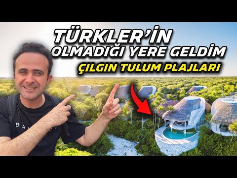 Meksika'nın En ÇILGIN Sahillerine Geldim -  Tulum'da Neden Türkler YOK !!!