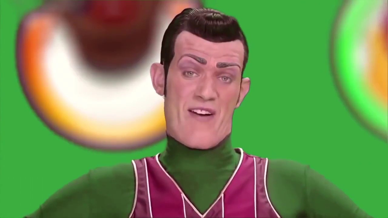 Robbie Rotten In Pixels Website Green Screen Green - YouTube